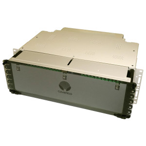 Clearfield G-GBB-144-C1F-AZZ FieldSmart®, FxMP Patch/Splice Panel, 144-Fiber, 6 In. Chassis, SC ...