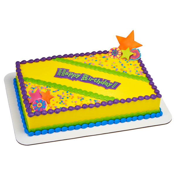 Color Pop Flowers | Sweet Décor® Printed Edible Decorations | DecoPac