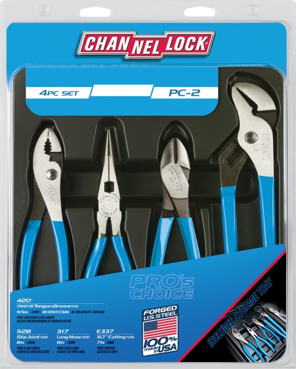 PC-2 4pc Pro's Choice Pliers Set - Channellock, Inc.
