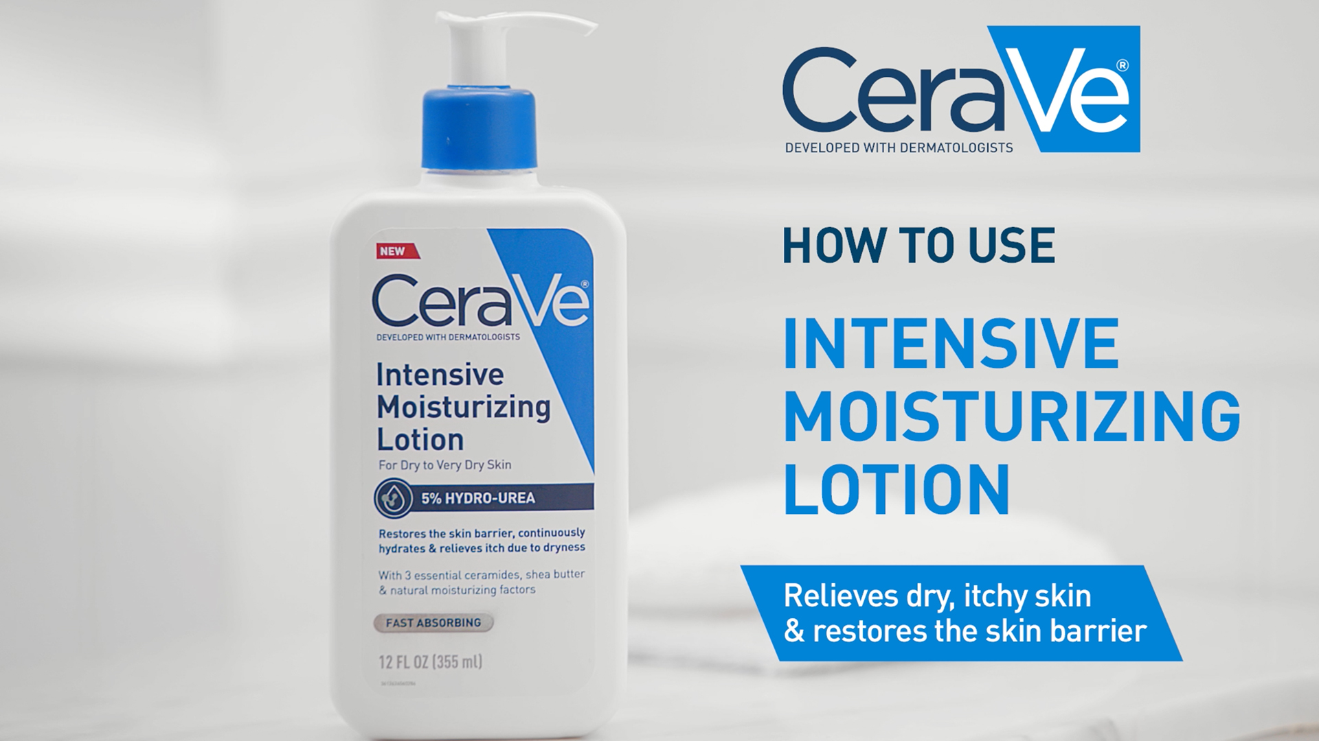 CeraVe Intensive Moisturizing Body Lotion for Dry to Very Dry Skin and ...