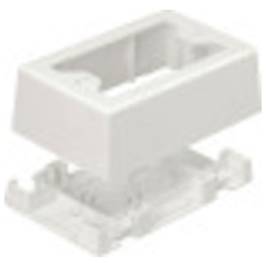 Panduit JBX3510IW-A Non-Metallic Low Voltage Outlet Box With Adhesive ...