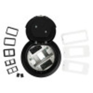 Wiremold (Legrand) 6ATC2PBK Evolution Series 6 In. Poke-Thru Assembly ...