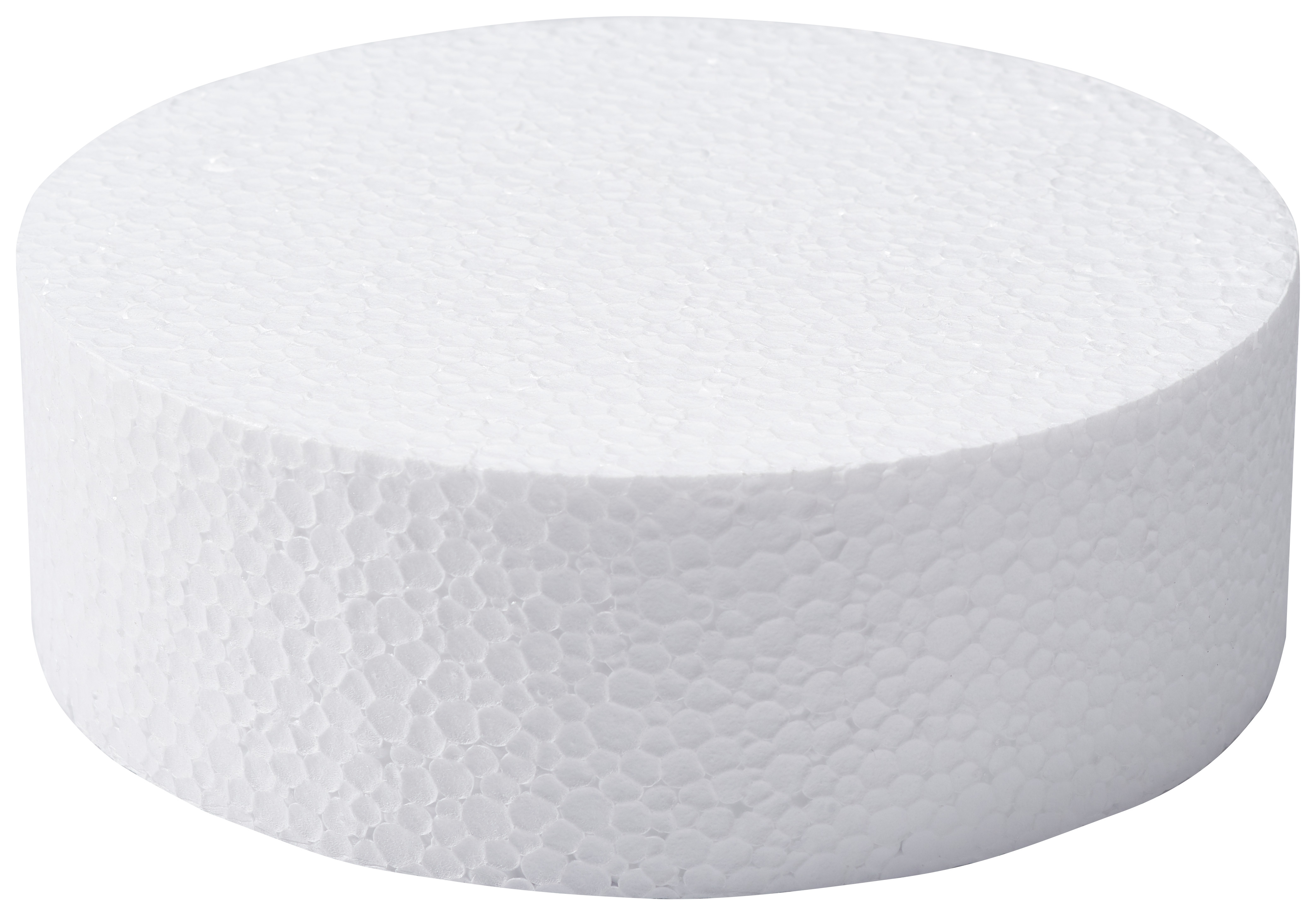 Round Styrofoam 6" x 2" | Cake Form | DecoPac