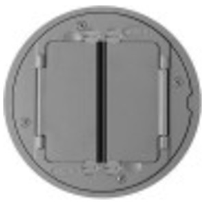 Hubbell Wiring Device - Kellems S1TFCGY SystemOne Universal Floor Box ...