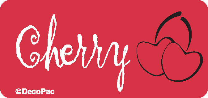 Cherry Merchandising Label | DecoPac