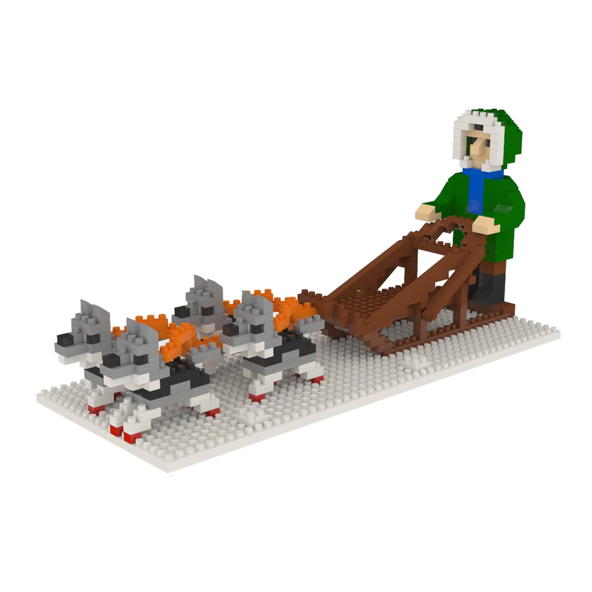 Mini Building Blocks: Alaska (395 pieces)