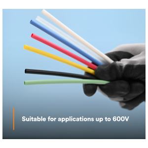 3M FP301-1/16-100-CLEAR-SPOOL 3M™ Heat Shrink Thin-Wall Tubing, 100 Ft ...