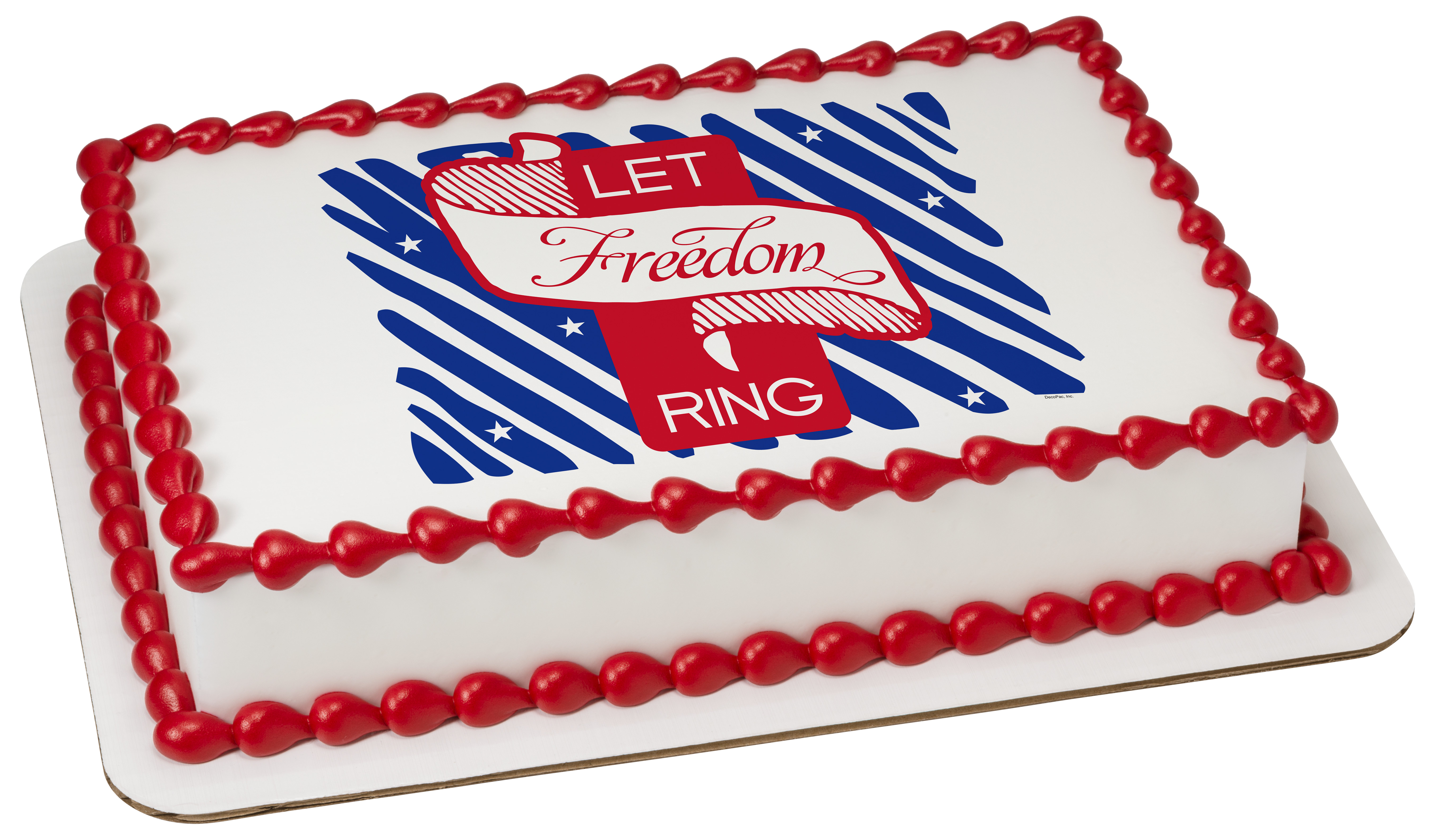 Let Freedom Ring Photocake Image | DecoPac