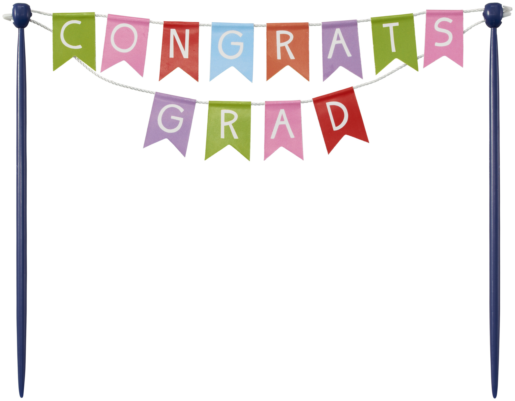 Congrats Grad Colorful Banner | DecoPac