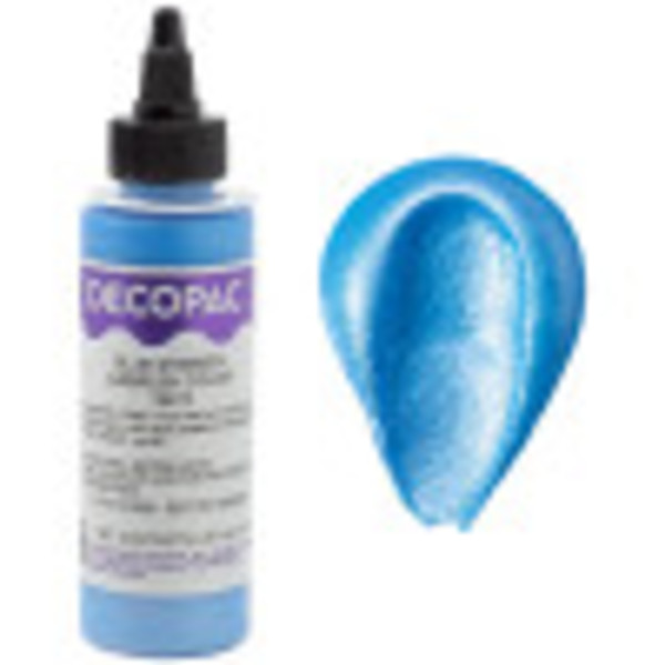 Blue Shimmer Premium Airbrush Color | DecoPac