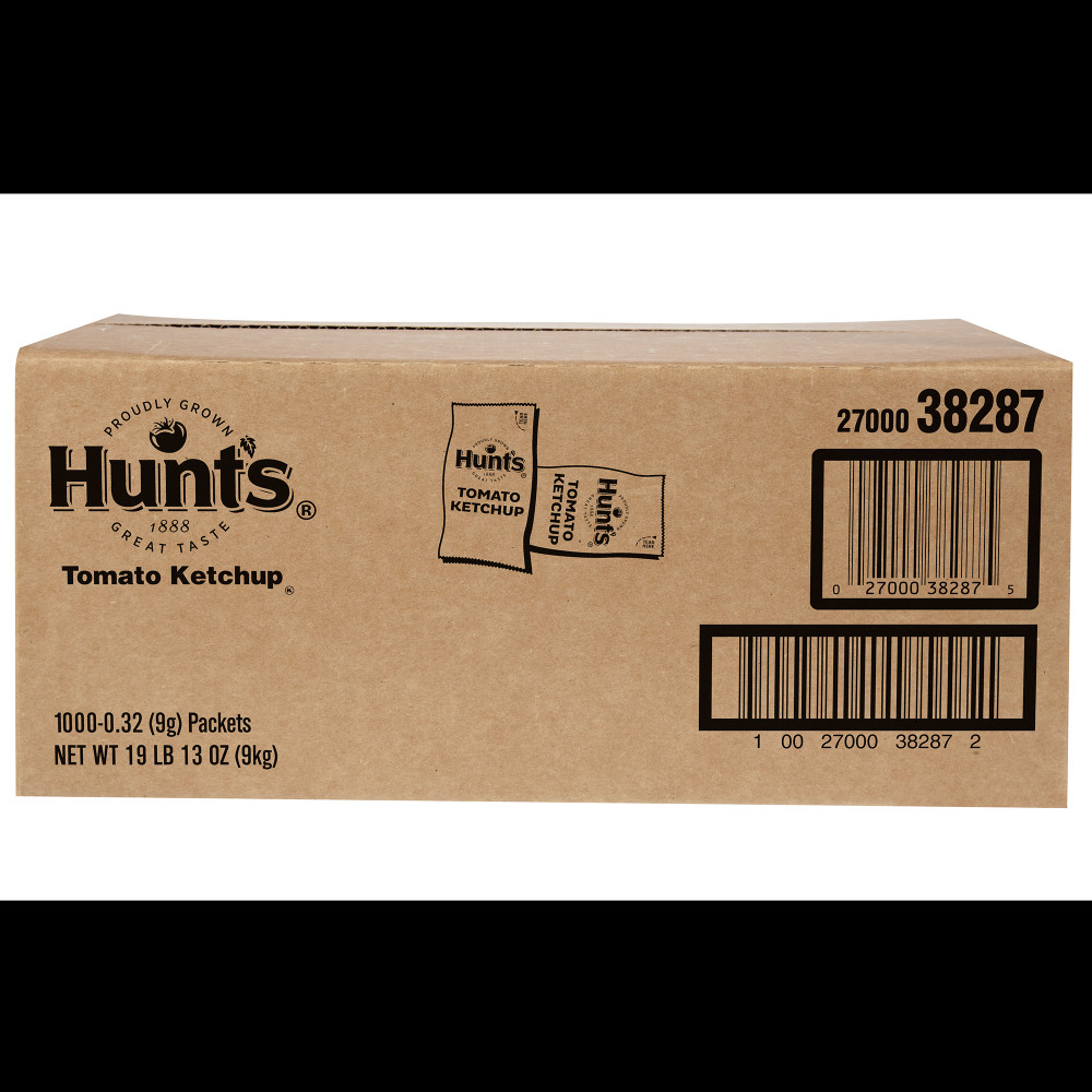 Hunt's Tomato Ketchup Portion Control Packets, 1000/9g | Conagra ...