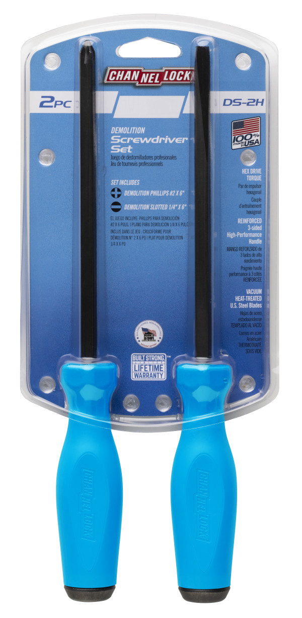DS-2H 2pc S&P Demolition Driver Set - Channellock, Inc.