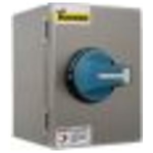 Bussmann (Eaton) ER4X-1200N3PB Series Enclosed Rotary Disconnect Switch, Non-Fused, Pistol ...