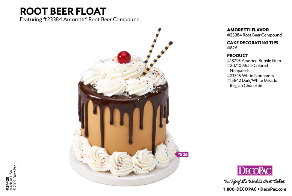 Amoretti Root Beer Flavor Compound | DecoPac