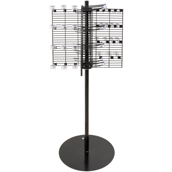 Black Half Floor Spinner | DecoPac