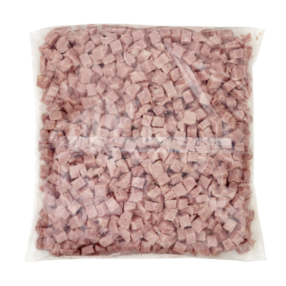 JENNIE-O® Turkey Ham Diced 1/2" 5% Water Added CN, 2/5 LB • Hormel Product Code: #119371 ...