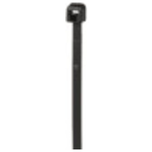 Panduit PLT1M-M0 Pan-Ty® PLT1M-M0 Cable Tie, Black, UV PA6.6, 3.9"L ...