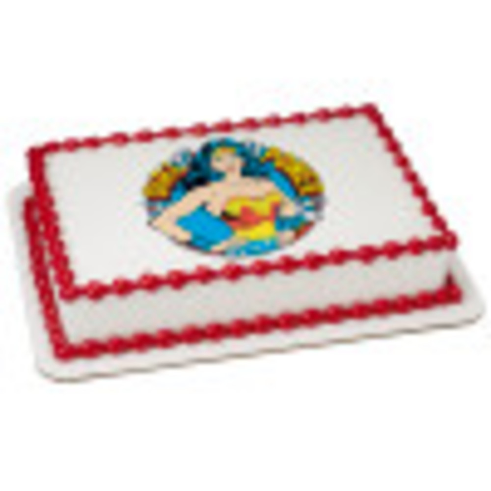 Order Wonder Woman™ Girl Power! Edible Image® by PhotoCake® Cake from ...