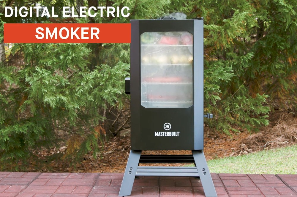 Masterbuilt 30 inch Digital Electric Smoker with Window and Legs in ...