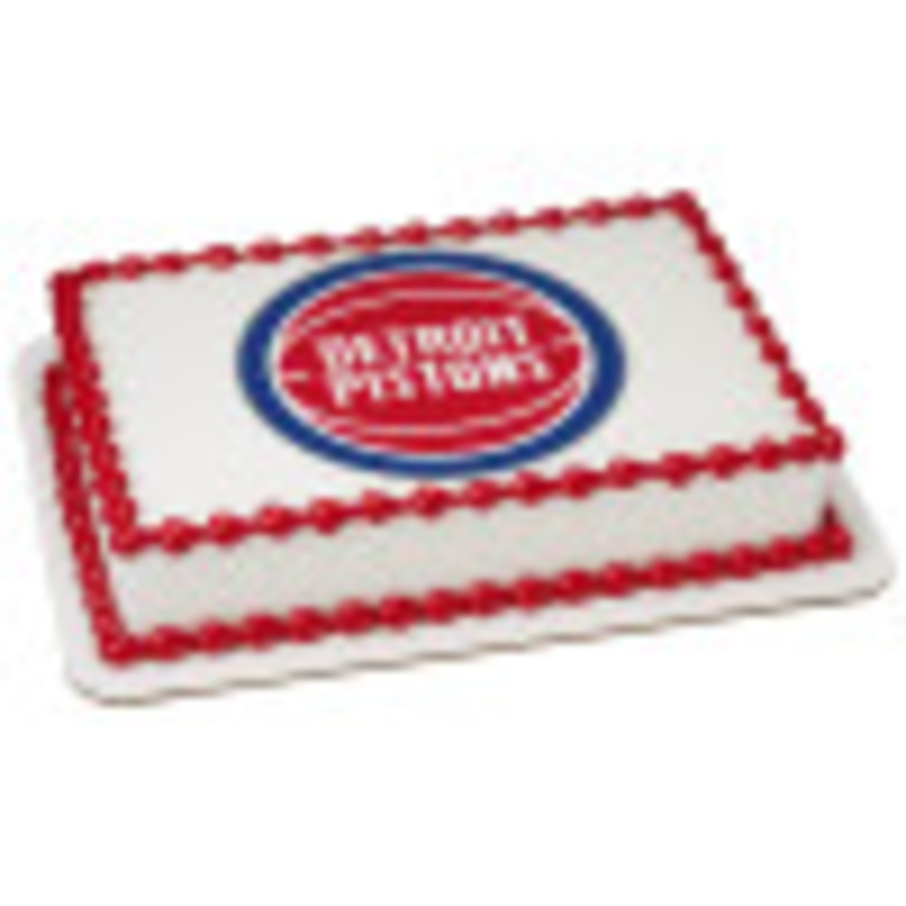 Order NBA Detroit Pistons Edible Image® by PhotoCake® Cake from MEIJER ...