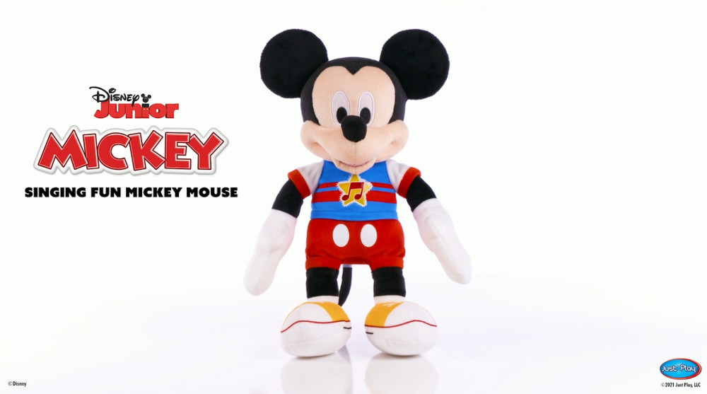 Disney Junior Mickey Mouse Funhouse Singing Fun Mickey Mouse 13 inch ...