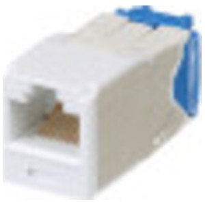 Panduit CJ6X88TGWH-C Mini-Com®, Cat 6A, UTP Jack Module, ABS, RJ45 ...