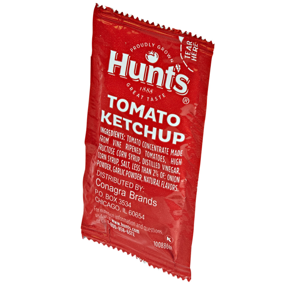Hunt's Tomato Ketchup Portion Control Packets - 1000/9g | Conagra ...