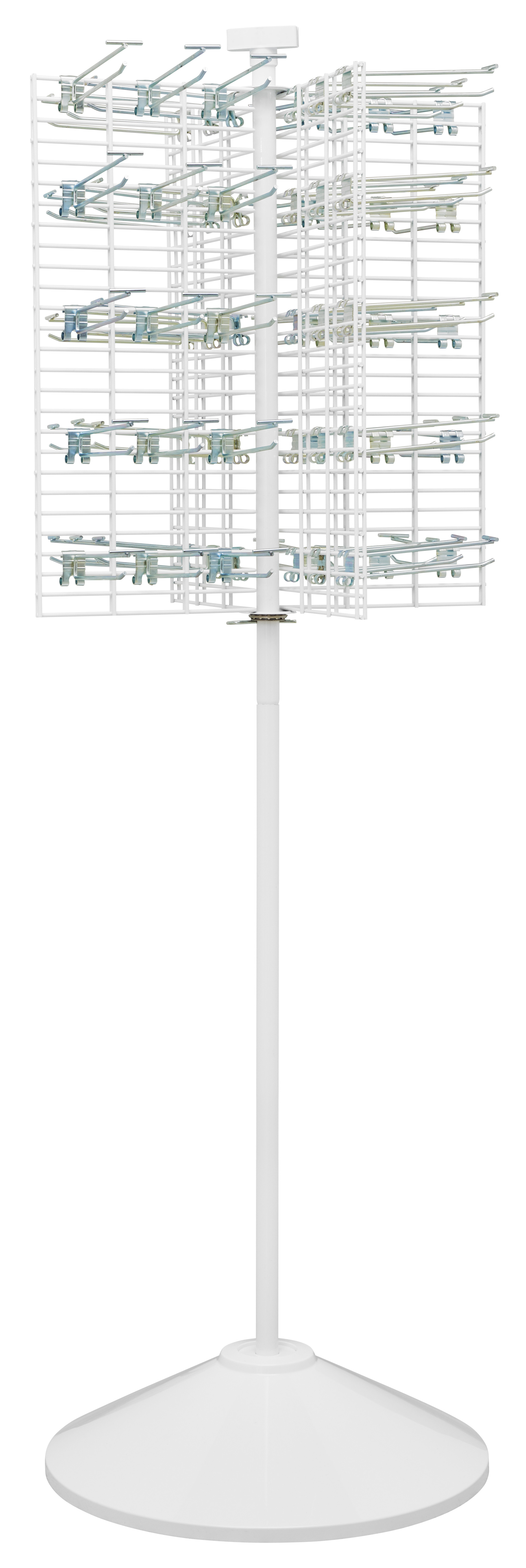 Crossbar Hook 6 Chrome | DecoPac