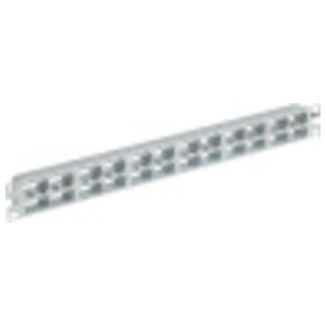 Panduit CP48HDWH Mini-Com®, Flat, Shielded, Patch Panel, 48 Port, 1 RU ...