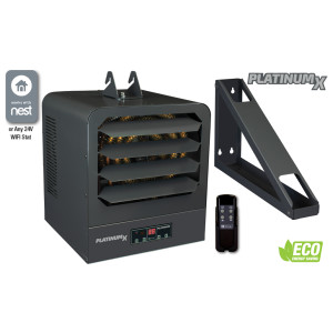 King Electrical KB4807-3MP-PLTMX PlatinumX Unit Heater, 1-3 Phase, 925 ...