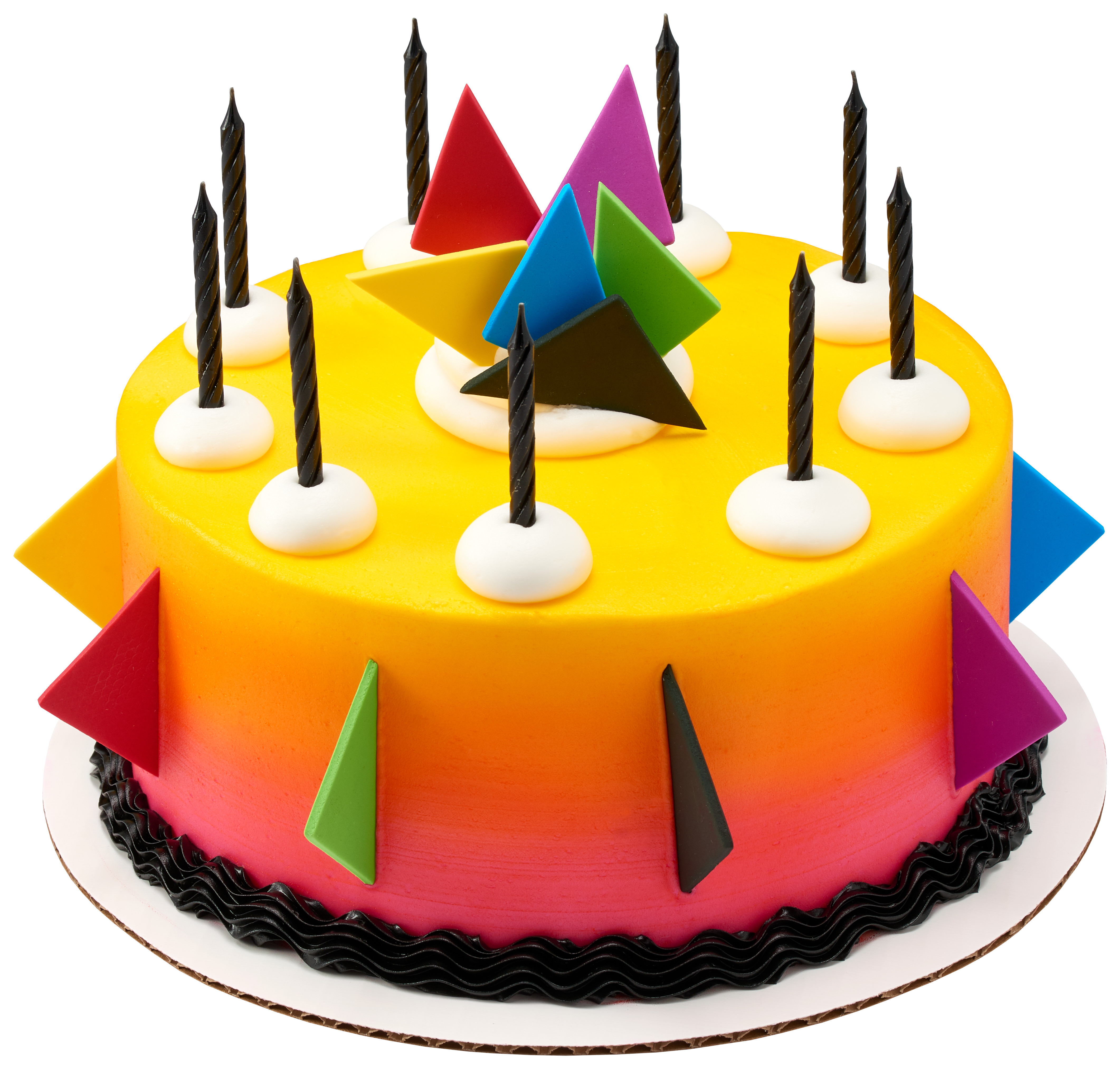 Bright Triangles | Sweet Décor™ Edible Decorations | DecoPac