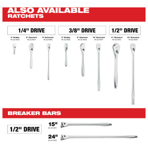 Milwaukee Tool 48-22-9542 8pc 3/8 In. Drive Hex Bit Socket Set - SAE ...