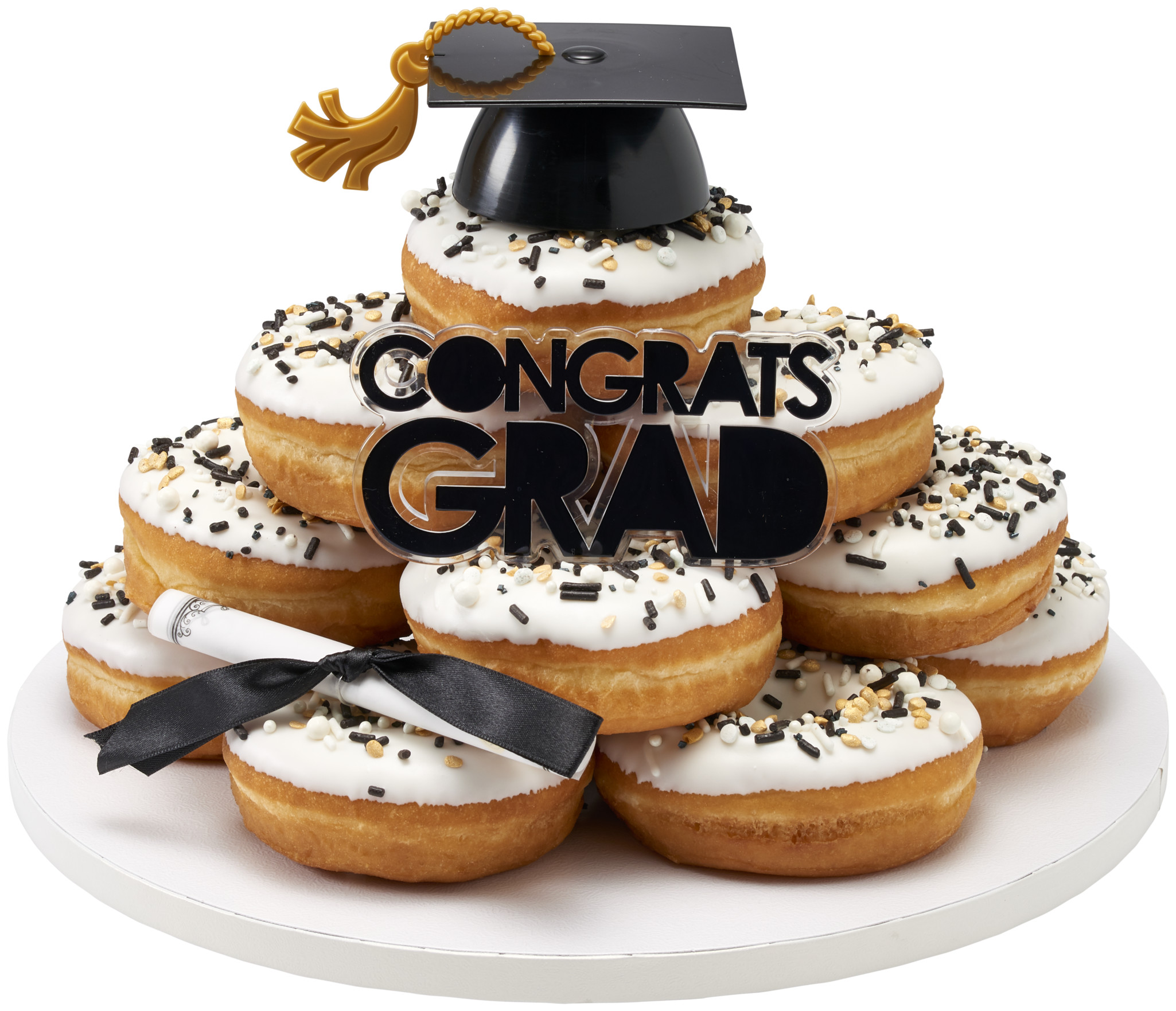 Black Grad Cap With Tassel | DecoPac