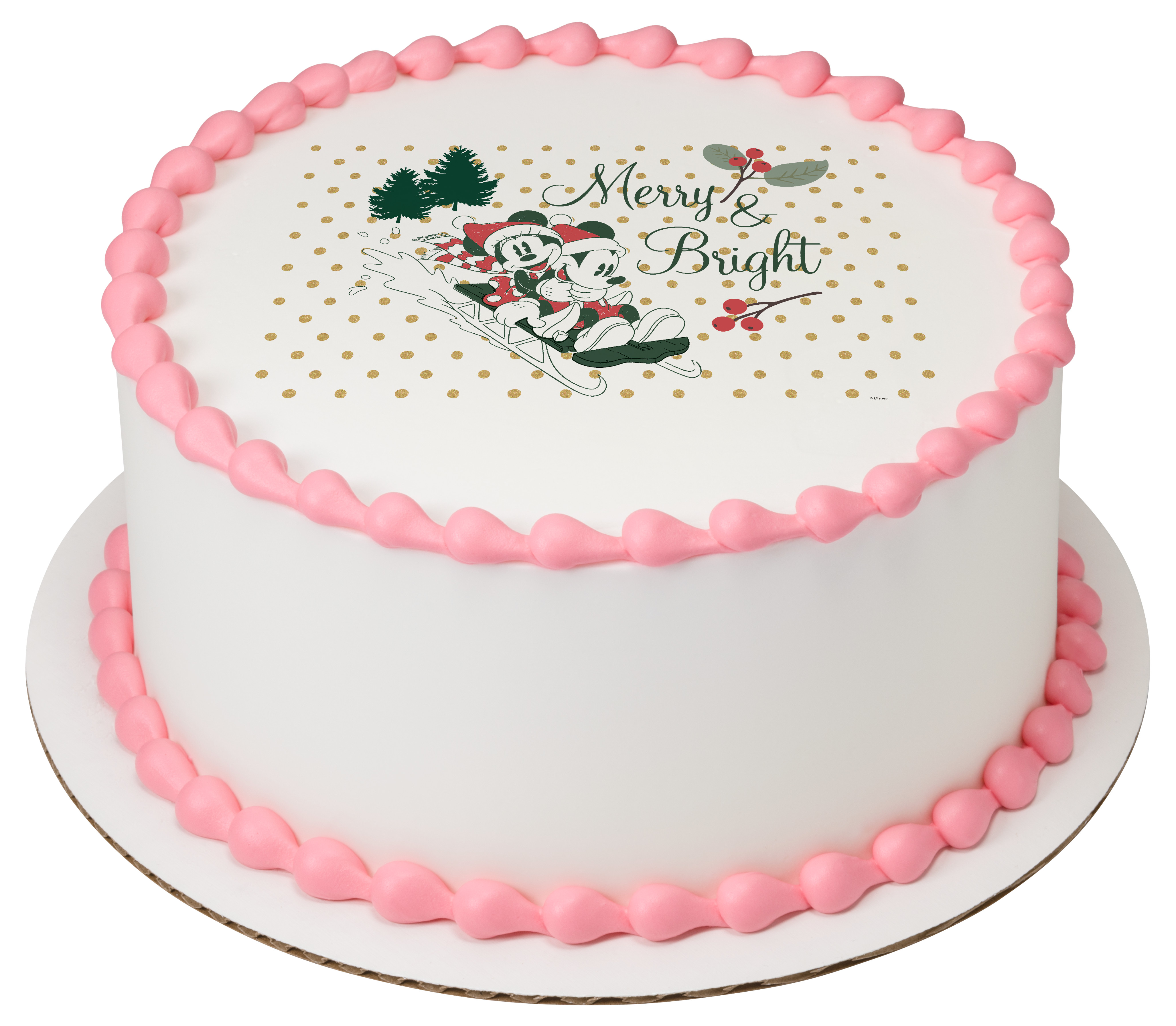 Mickey Mouse And Minnie Mouse Merry And Bright | DecoPac