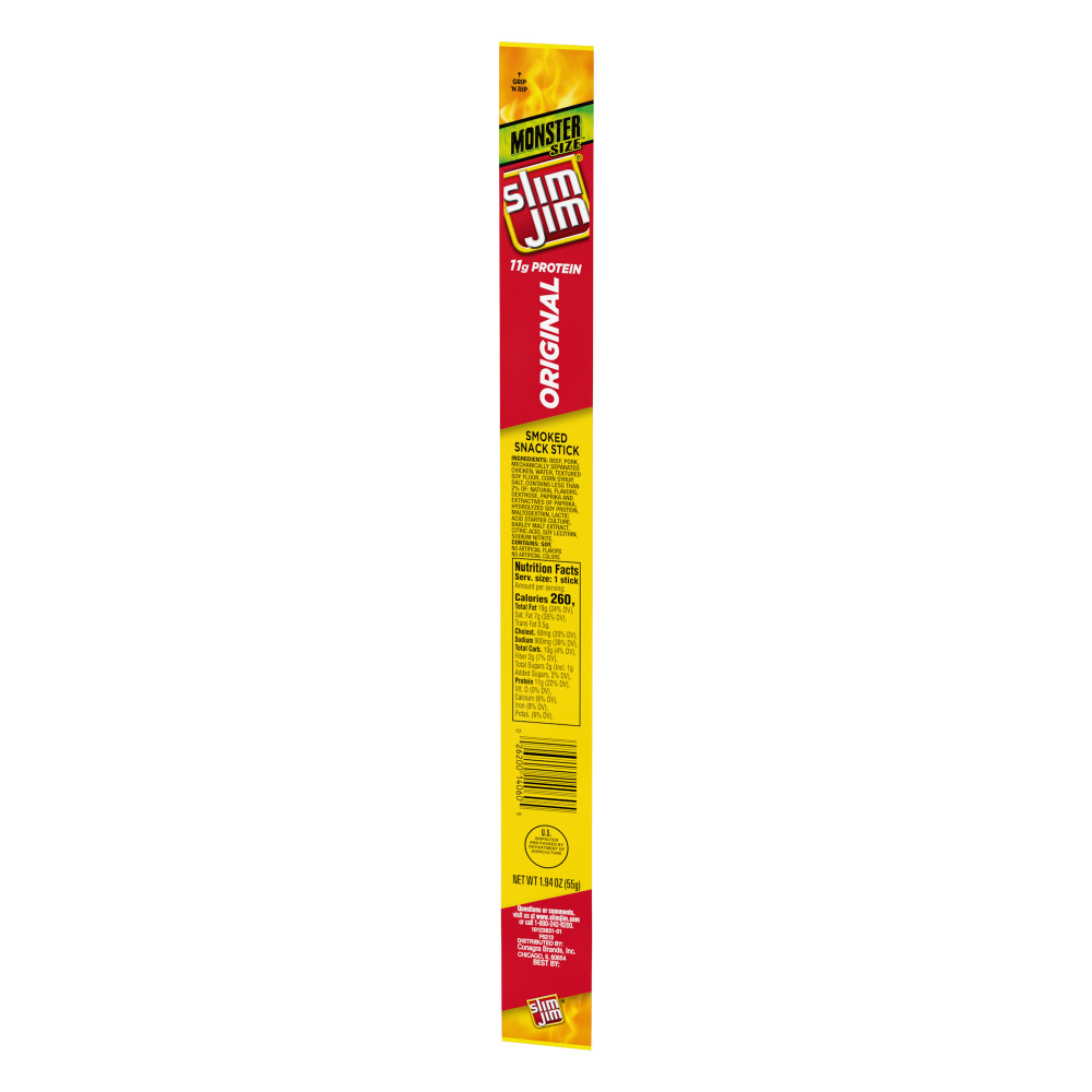 1.94oz Slim Jim Original Stick | Conagra Foodservice