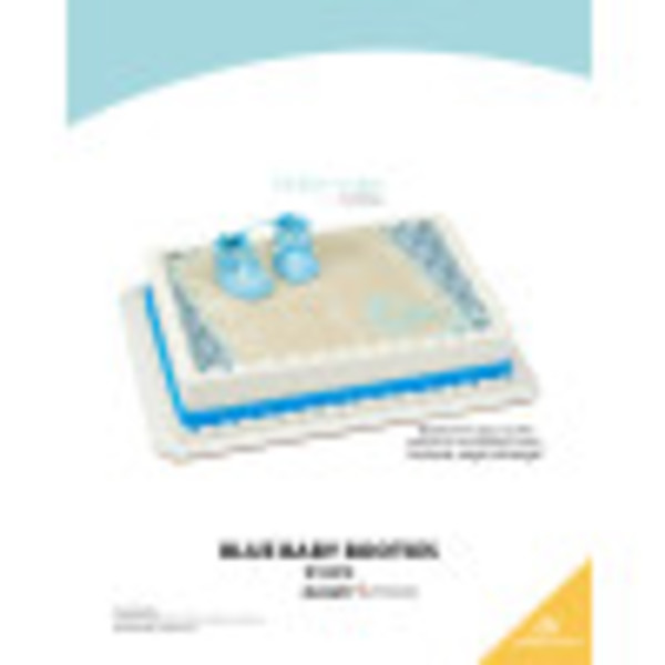 Decopac Blue Baby Booties Bgo Tmoc Page | DecoPac