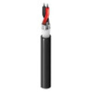 Belden 2C22FS-CMWB-BK-R-BED 5500F1 Series, Shielded Electronic Cable, 2 ...