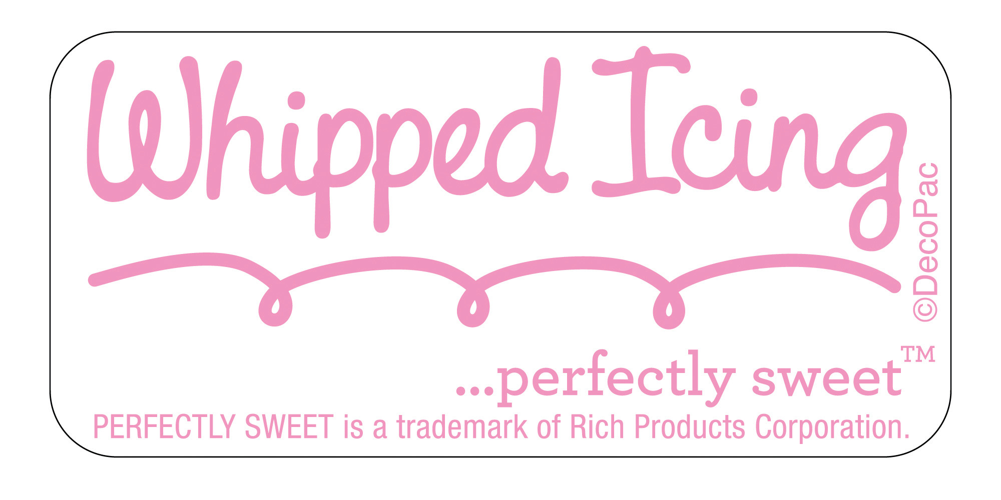 Whipped Icing Label | DecoPac