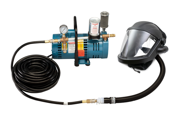 Supplied Air Shield 1-Worker System