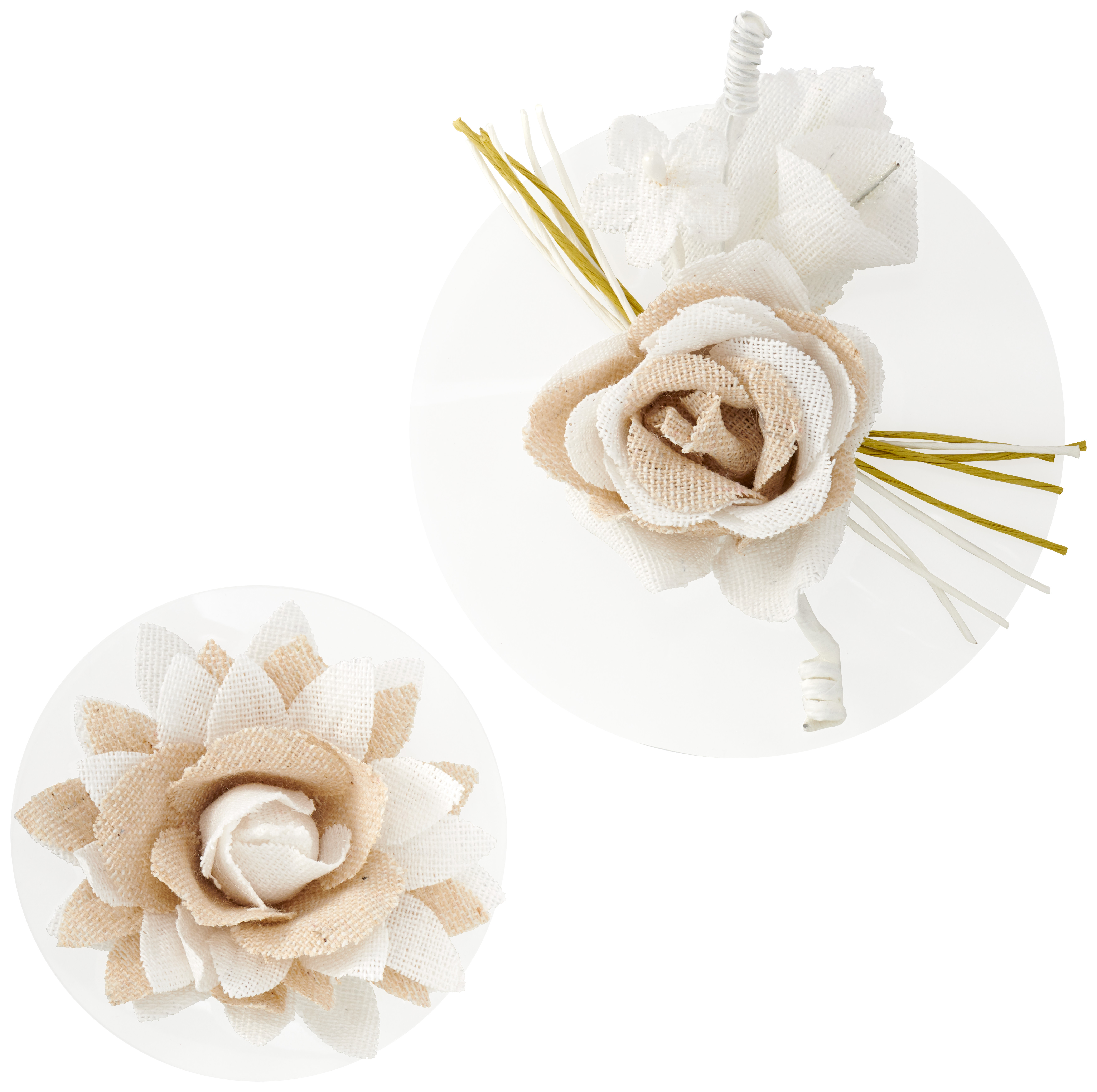 Burlap Flower | DecoPac