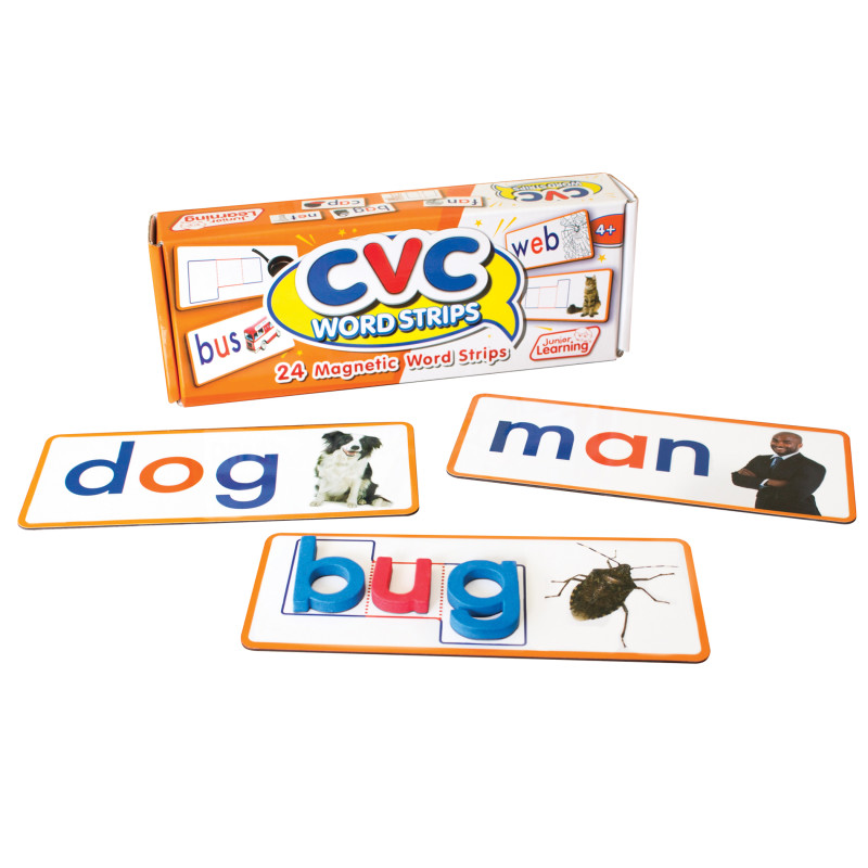 Junior Learning® CVC Word Strips - Knowledge Tree