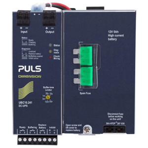 PULS UBC10.241 UB Series, Uninterruptible Power Supply, 10A, 360W, DIN ...