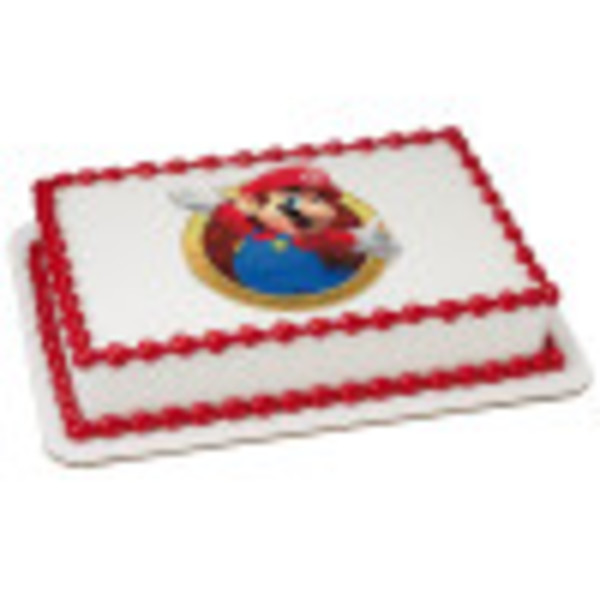 Super Mario Mario Luigi Tm Cupcake Rings | DecoPac