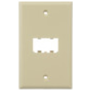 Panduit CFP2EI Mini-Com® Classic Series, 1 Gang, Vertical Faceplate, 2 ...