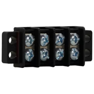 Bussmann (Eaton) TB100-25B Double-Row Terminal Block, Barrier ...