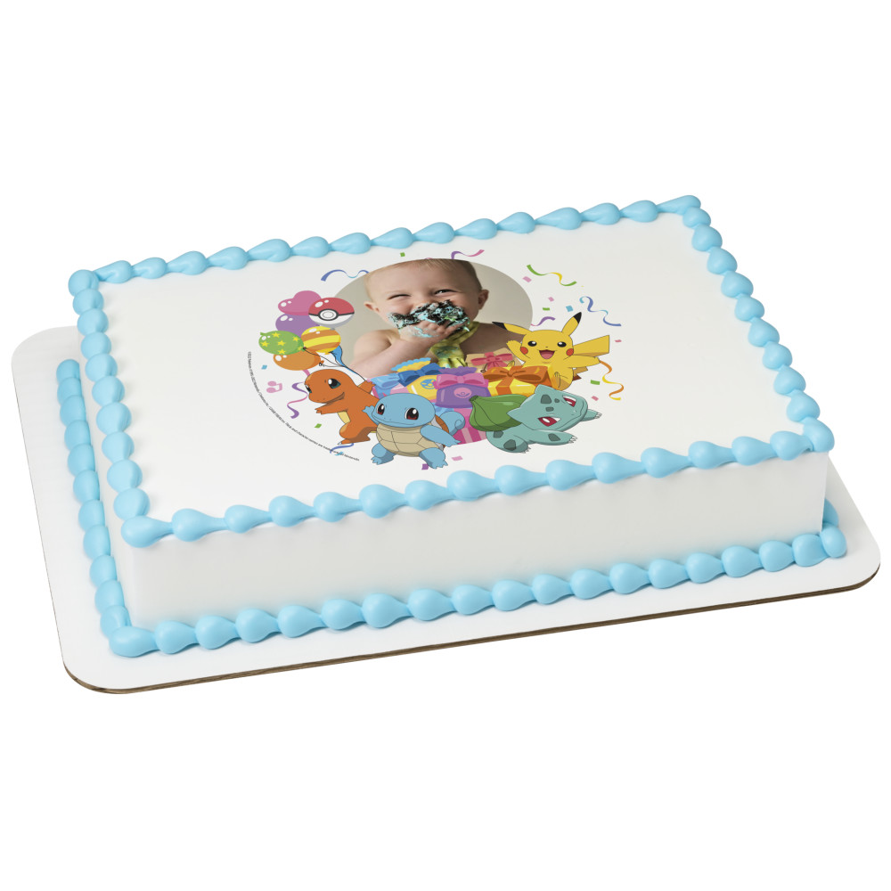Order Pokémon Happy Party Edible Image® by PhotoCake® Frame Cake from ...