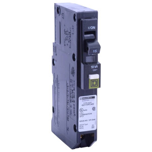 Square D (Schneider Electric) QO115PCAFI QO Miniature Circuit Breaker ...