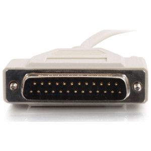 C2G (Legrand) 02518 6 Ft. DB9 Female To DB25 Male Serial RS232 Modem ...