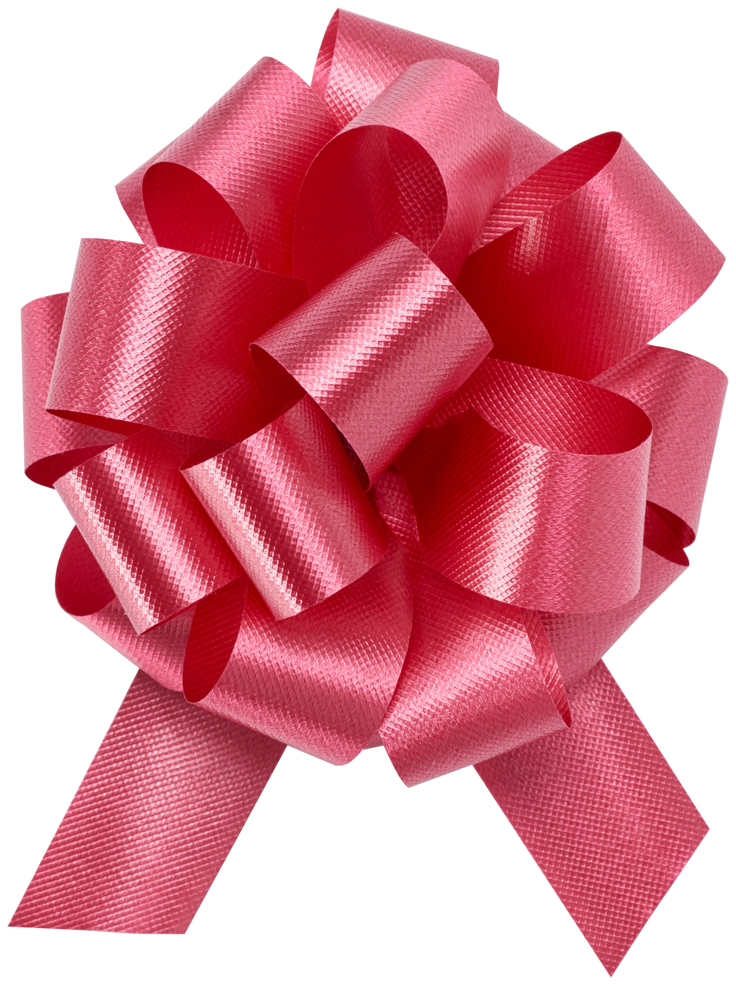 4 Red Flora Satin Perfect Bow | DecoPac
