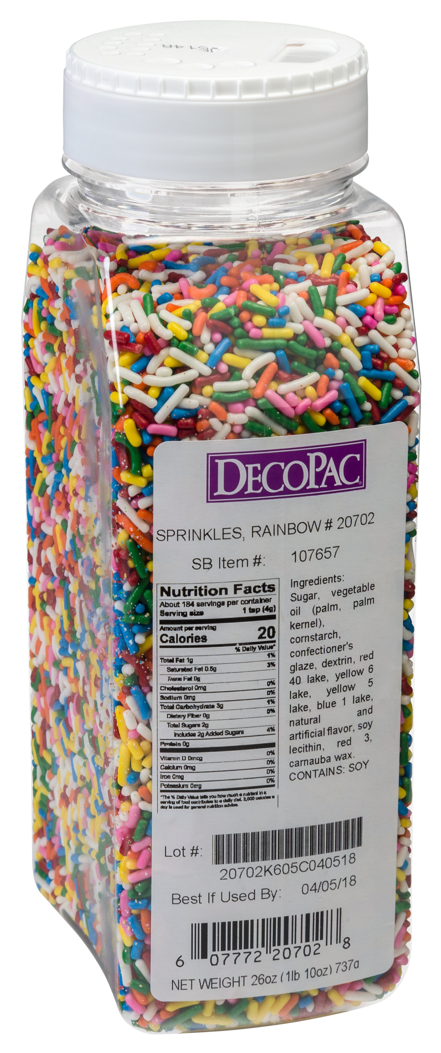 Bright Rainbow | Sprinkles | DecoPac